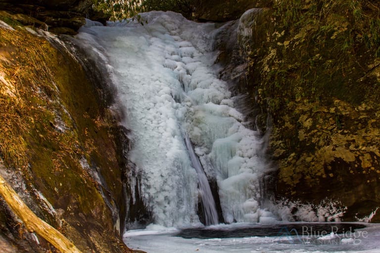 Winter Excitement in the Blue Ridge Mountains