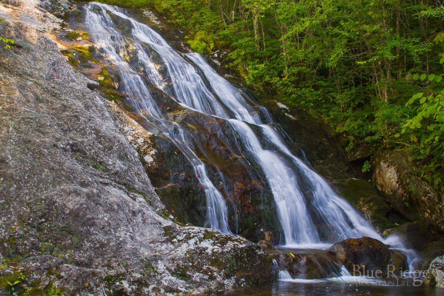 Upper Bubbling Spring Branch Falls