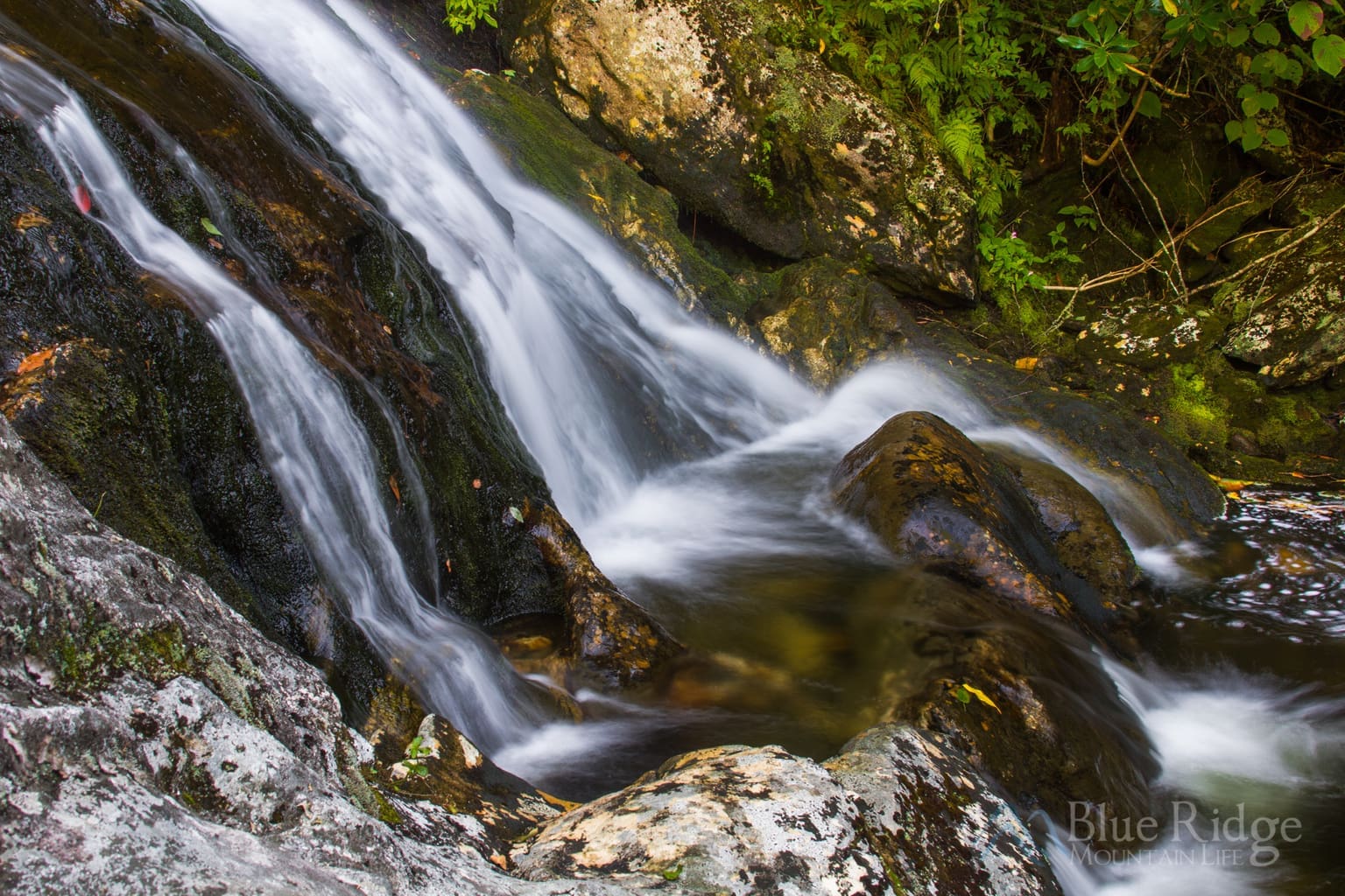 Upper Bubbling Spring Branch Falls