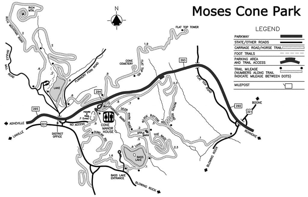 Moses Cone Memorial Park in Blowing Rock NC - Blue Ridge Mountain Life