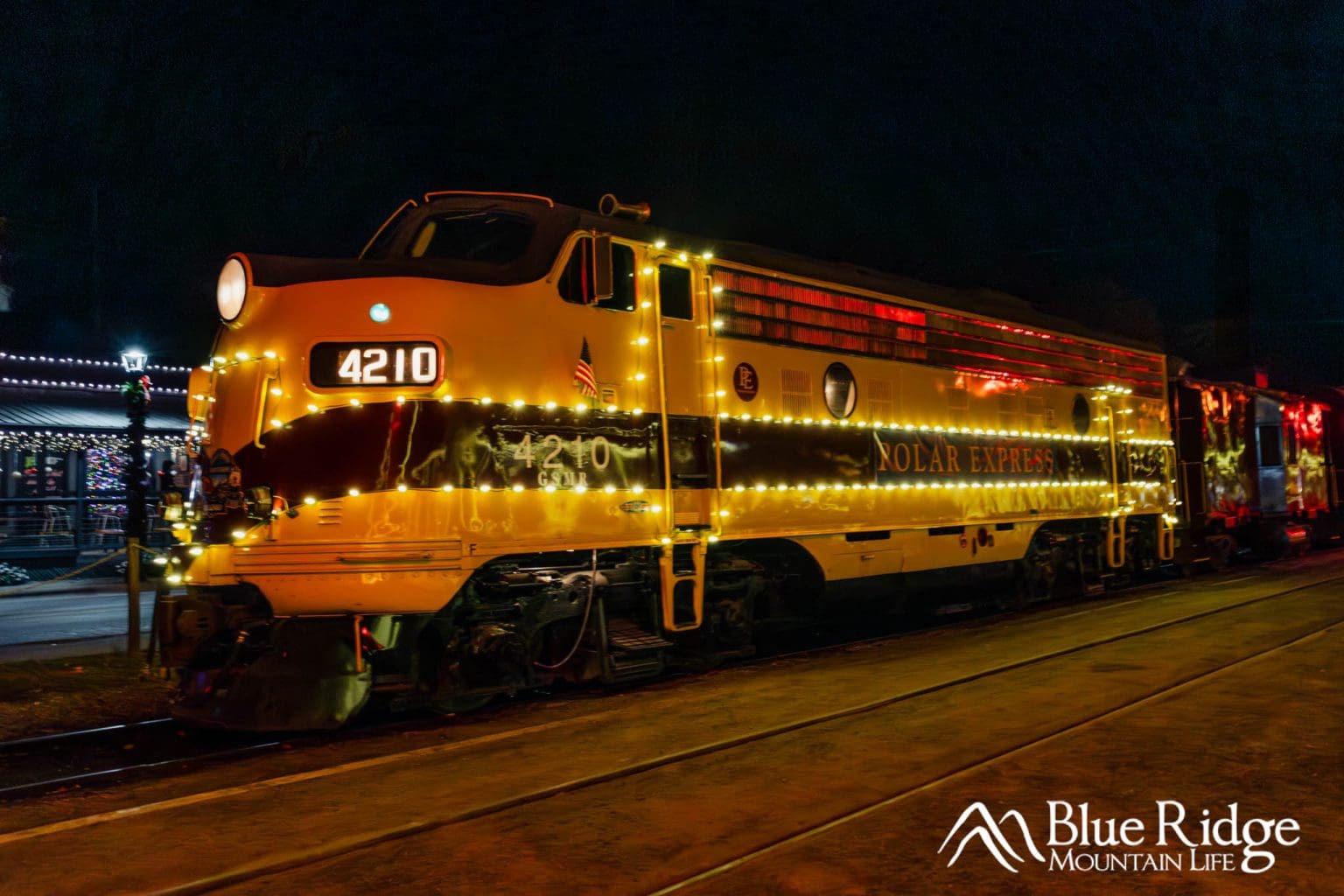 Polar Express Train Ride in Bryson City NC